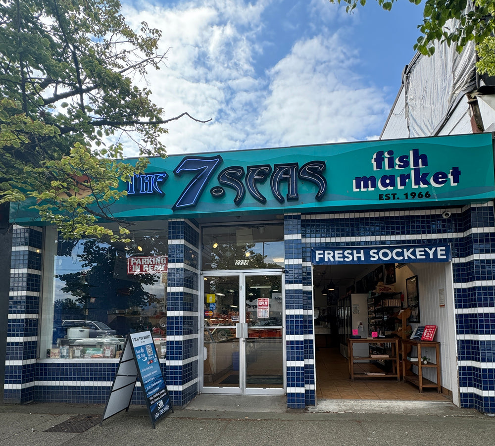 7 Seas Fish Market on West 4th Avenue Vancouver